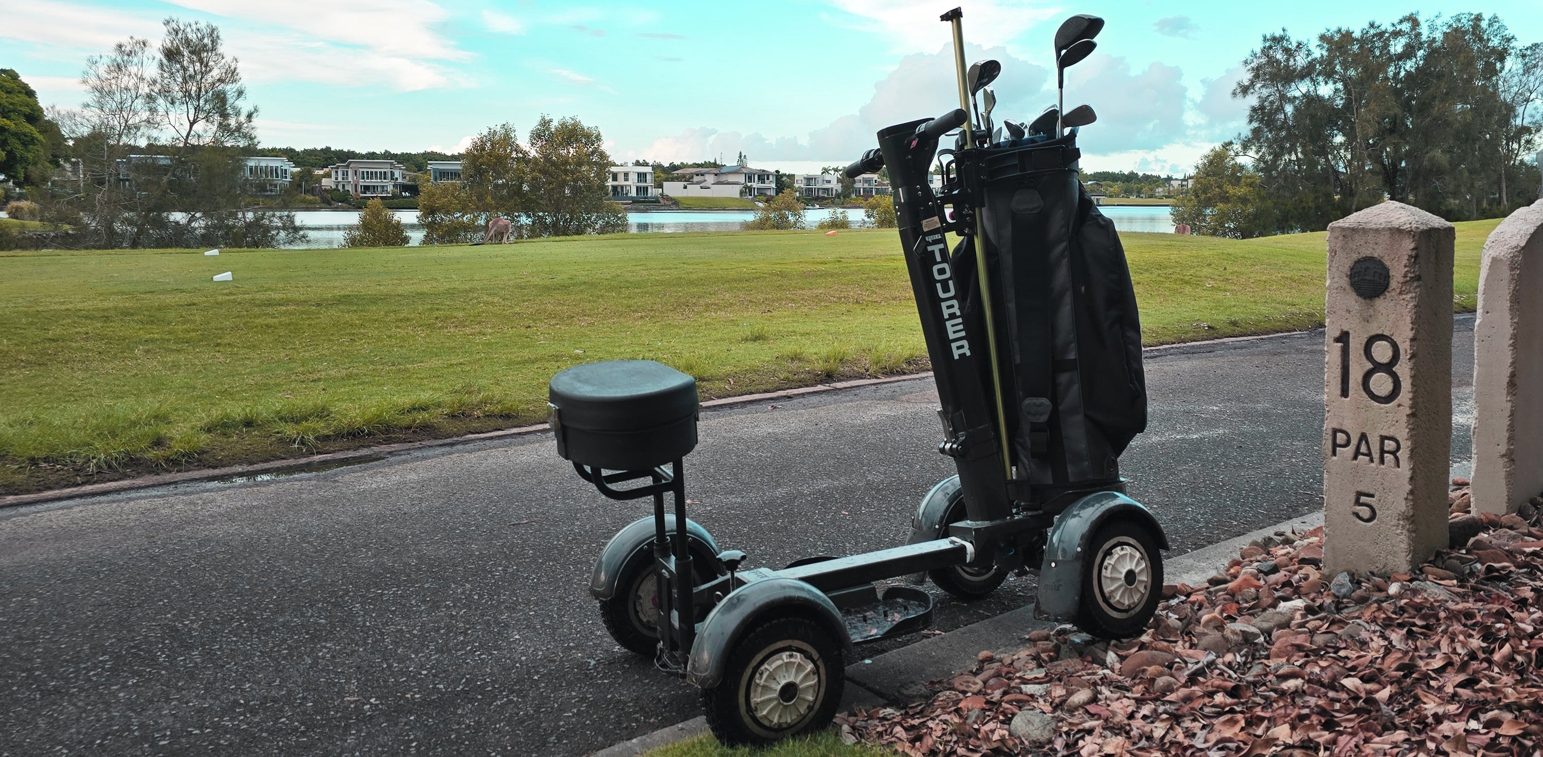 How the GSC Tourer X Supports a Greener Game – Golf Skate Caddy Australia