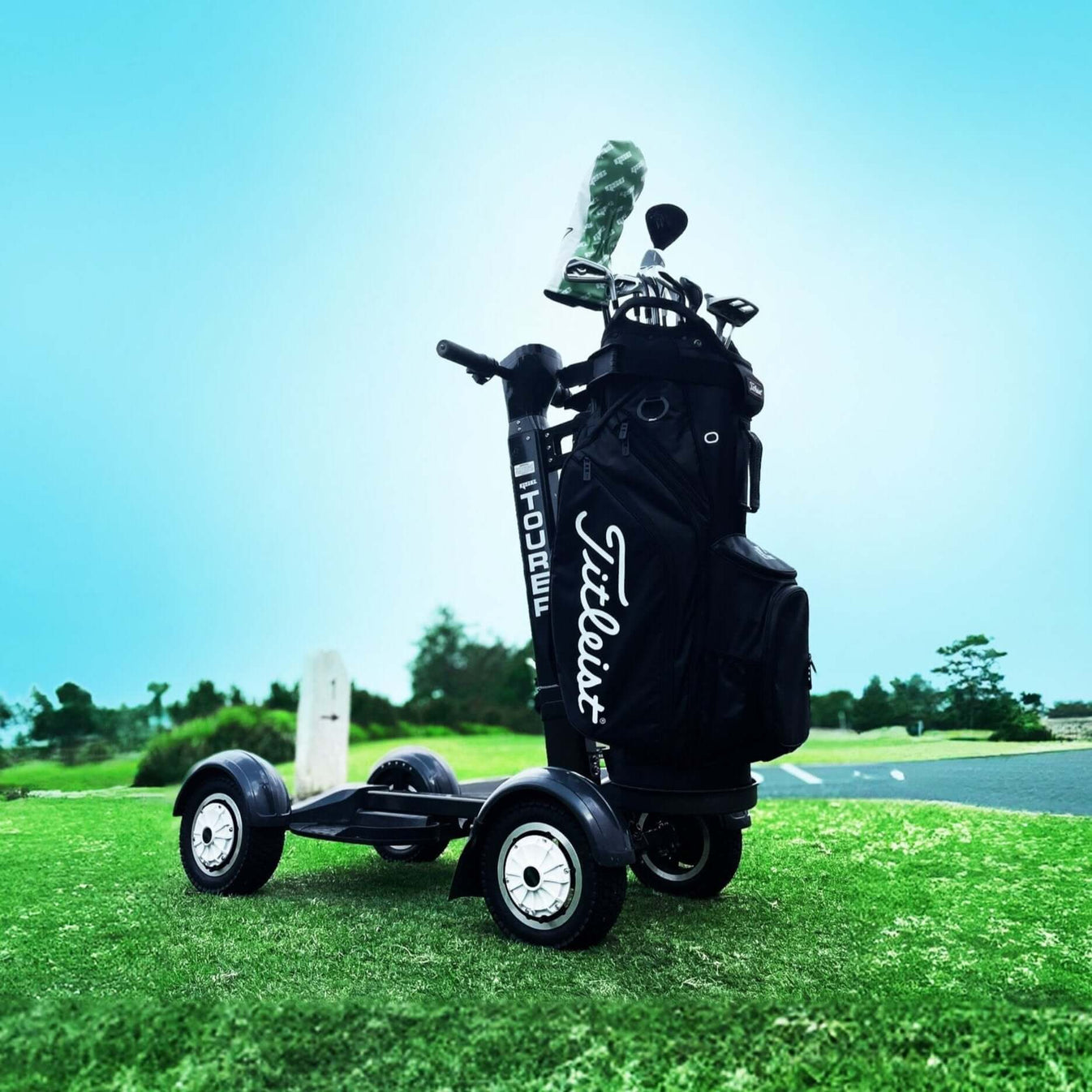GSC Tourer X Electric Golf Scooter Stand on Cart Alternative – Golf ...